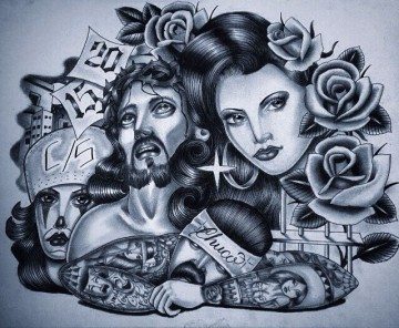 Chuco Moreno's Tattoos Depict Grandiose Characters » HIGHLARK // Raise ...