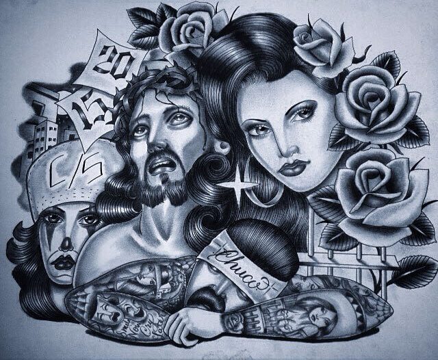 Chuco Moreno's Tattoos Depict Grandiose Characters » HIGHLARK // Raise ...