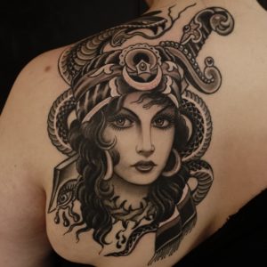 Regino Gonzales a.k.a RG produces tattoos that are creative gold