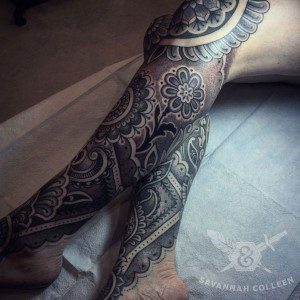 Savannah Colleen creates a genre of tattooing entirely her own