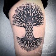 Savannah Colleen creates a genre of tattooing entirely her own