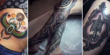 Savannah Colleen creates a genre of tattooing entirely her own