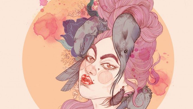 Liz Clements' art connects tattoo art and fine art, body and mind.