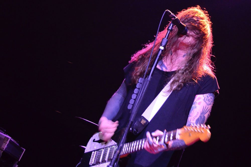 Against Me! performed songs from their latest record 'Shape Shift With Me'