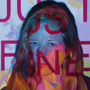 Jen Mann captivates her audience with florescent portraits