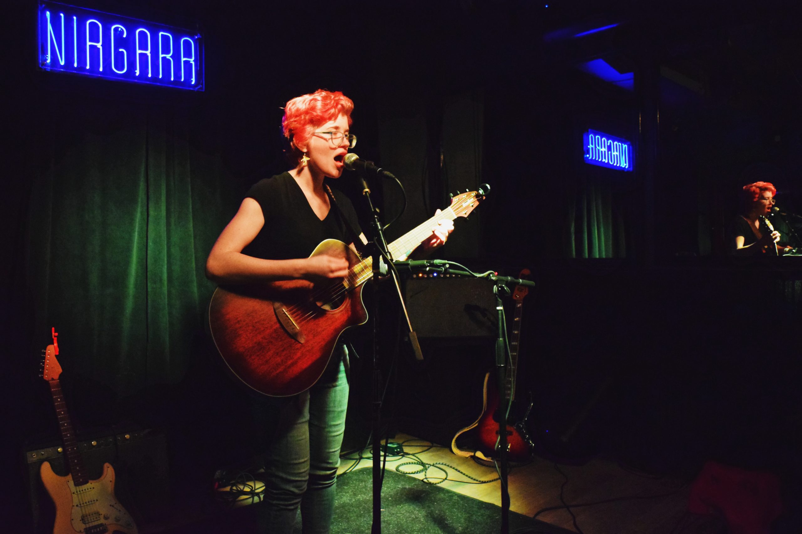 Kate Koenig at Niagara in the East Village, NYC, in February of 2020 ...